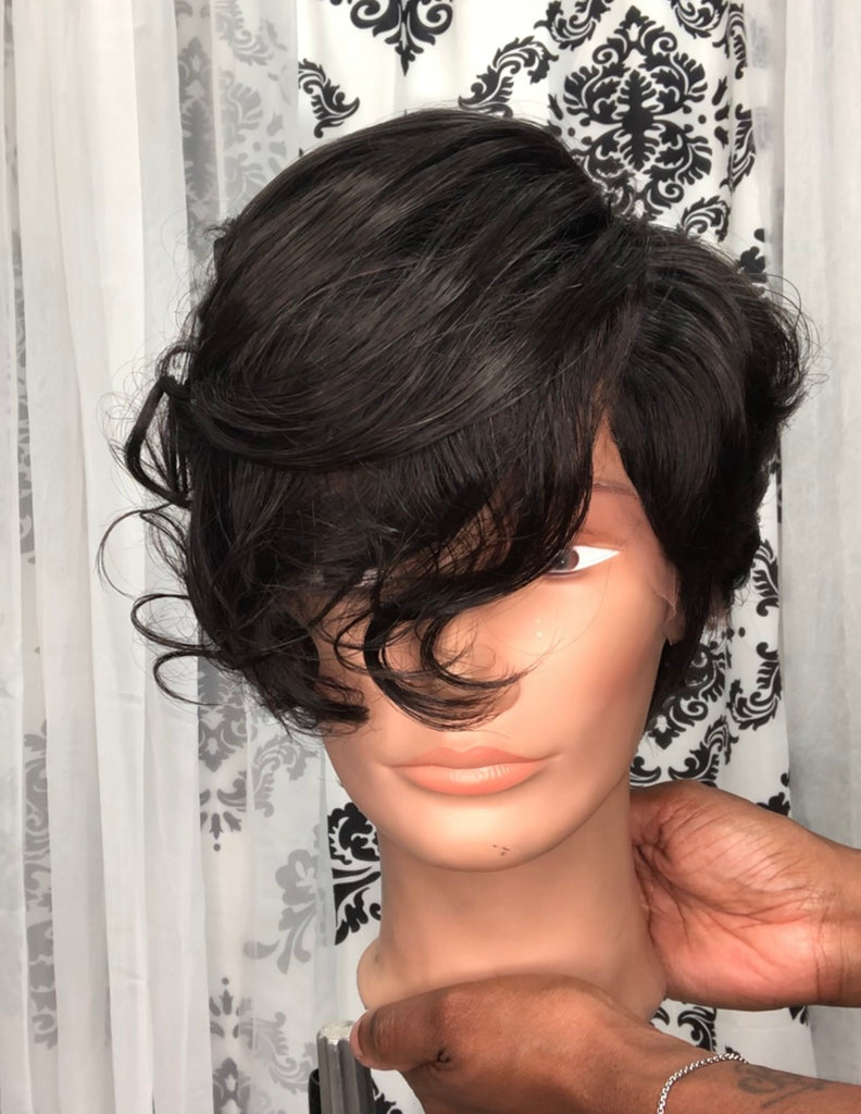 Lush Wig - Lena 150% Density Pre Plucked Full Lace Short Bob